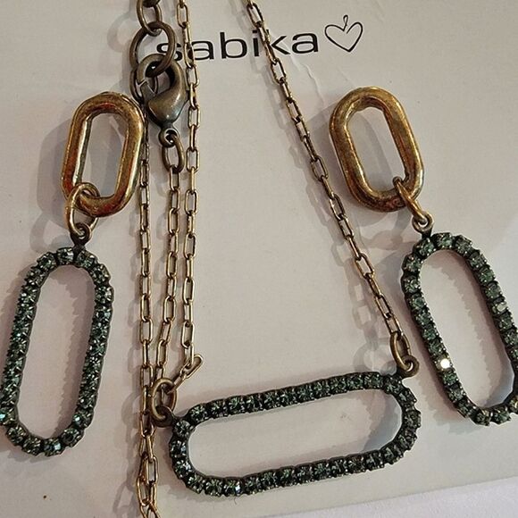 Sabika | Jewelry | Sabika Spring 222 Nourishing Emerald Gold Crystal ...